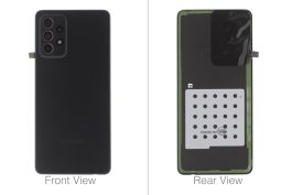 Official Samsung Galaxy A72 A725 Awesome Black Battery Cover - GH82-25448A